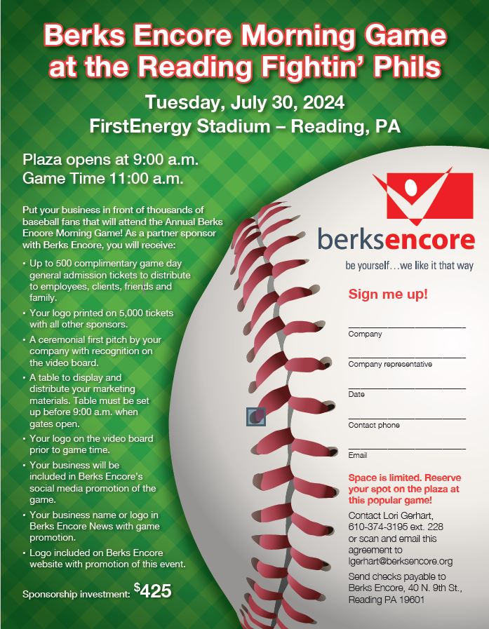 Events - Berks Encore